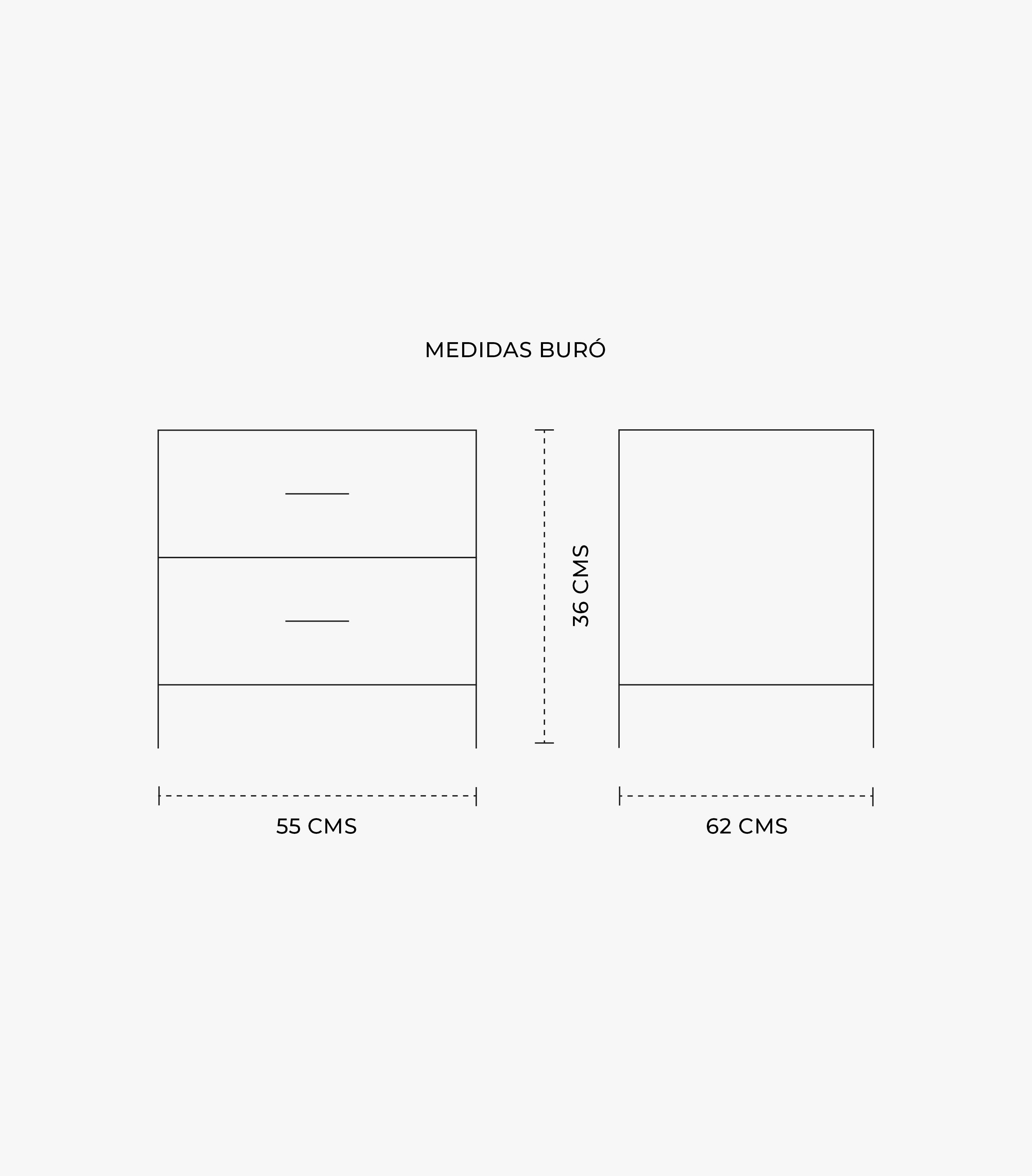 Recámara Matrimonial River de Madera Color Gris con Cabecera, 2 Burós ...