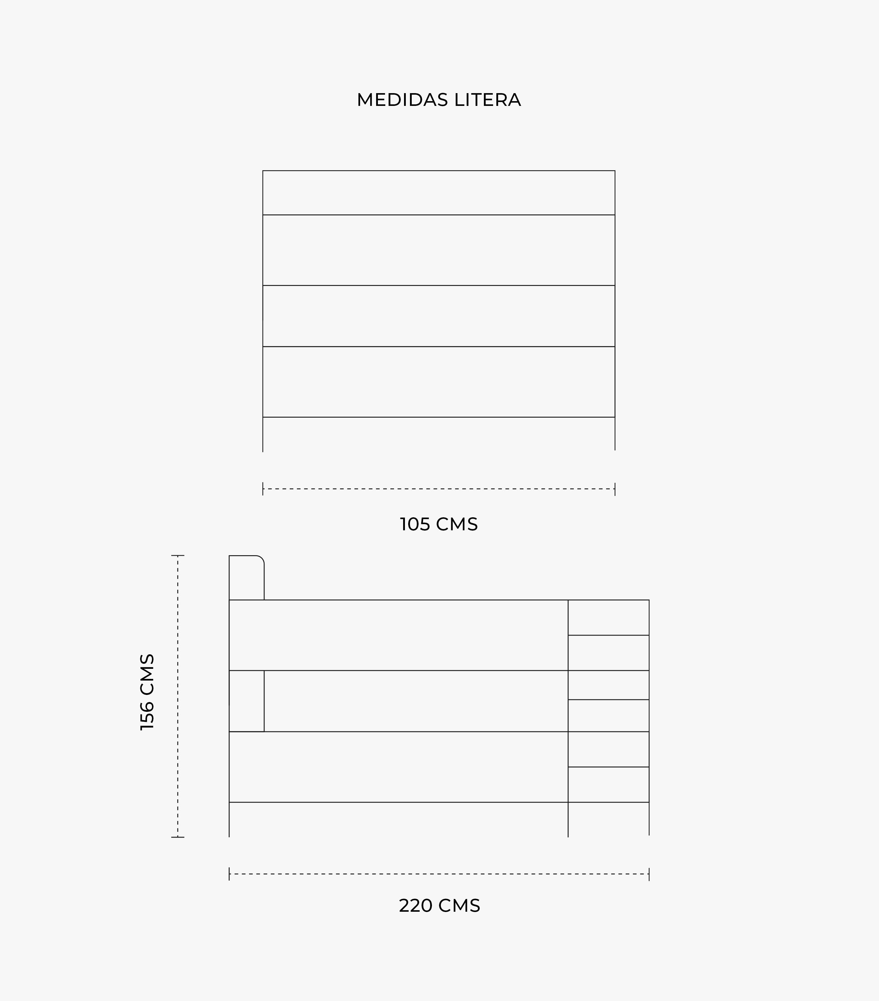 Litera Axel De Madera Individual Color Chocolate – Avanti Muebles