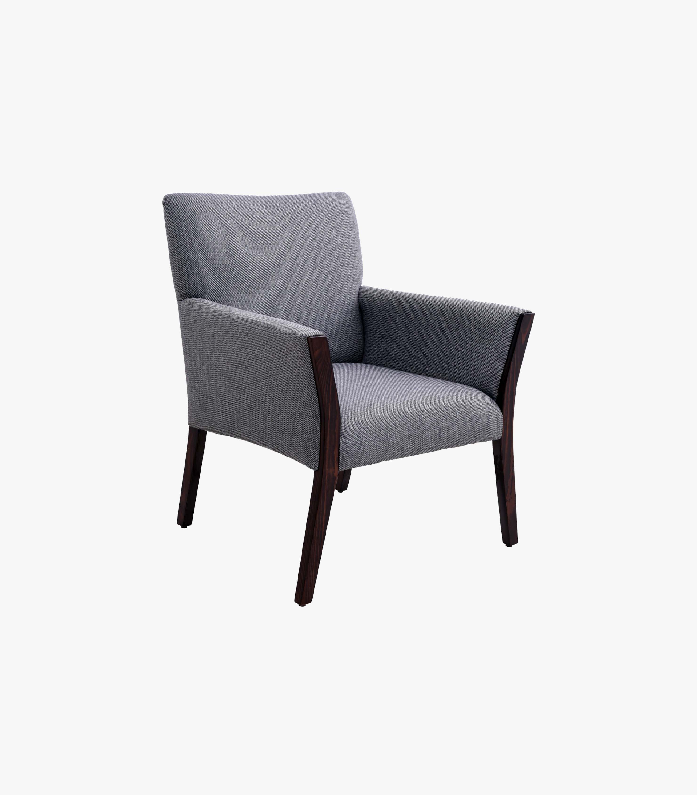 Sillón Individual Ducati De Tela Color Gris – Avanti Muebles